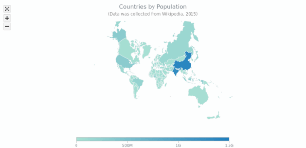 Maps Projections | AnyMap Gallery | AnyChart