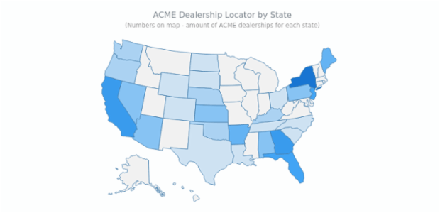 Choropleth Maps | AnyMap Gallery | AnyChart