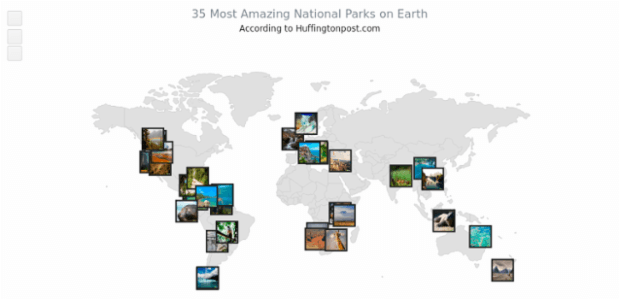 35 Most Amazing National Parks on Earth | Point Maps (Dot Maps ...
